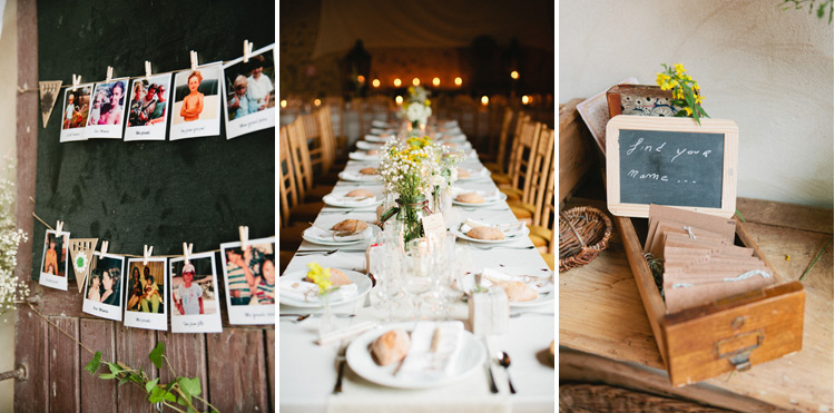 Una boda country chic style en Francia